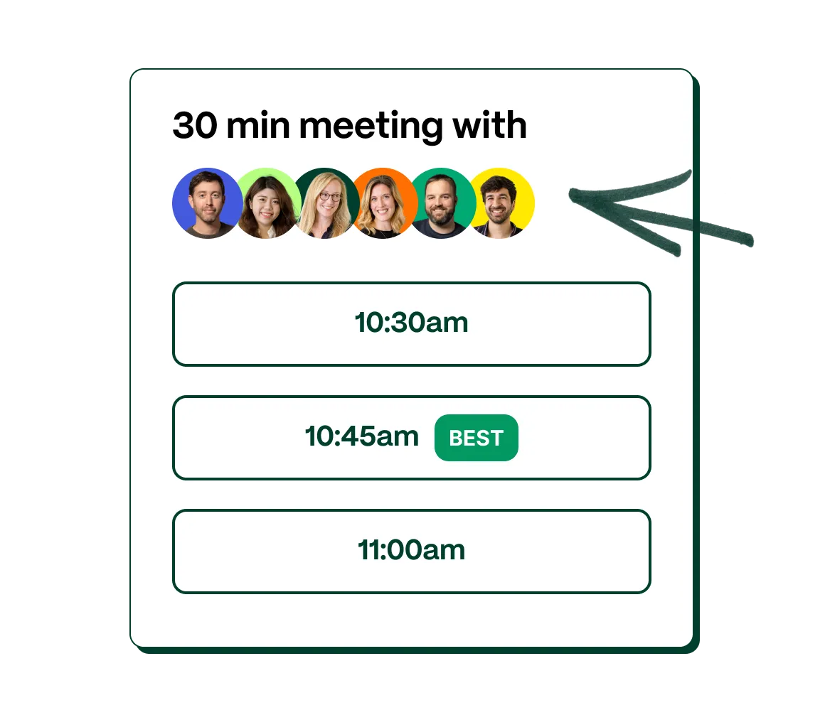 Meeting Scheduling Links Powered by AI | Clockwise Links